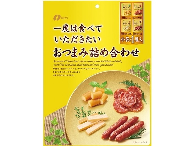 なとり GPおつまみ詰め合わせ4種 117g | 商品紹介 | お菓子・駄菓子の仕入れや激安ネット通販なら菓子卸問屋タジマヤ