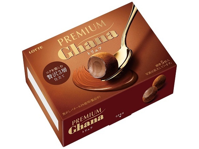 ロッテ プレミアムガーナ トリュフ49g | 商品紹介 | お菓子・駄菓子の仕入れや激安ネット通販なら菓子卸問屋タジマヤ
